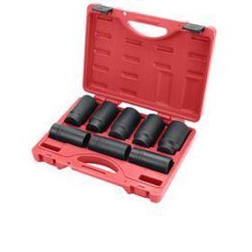 8PC 1/2"DR. 12 POINT AXLE NUT SOCKET SET